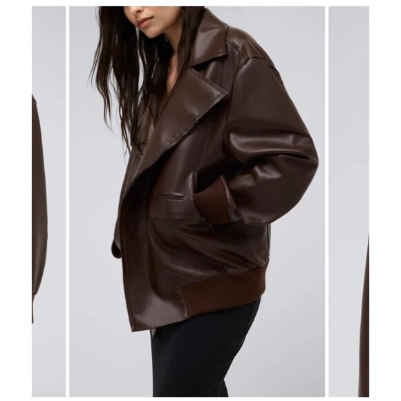 Kenneth Cole | Jackets & Coats | Kenneth Cole Womens Oversized Moto ...